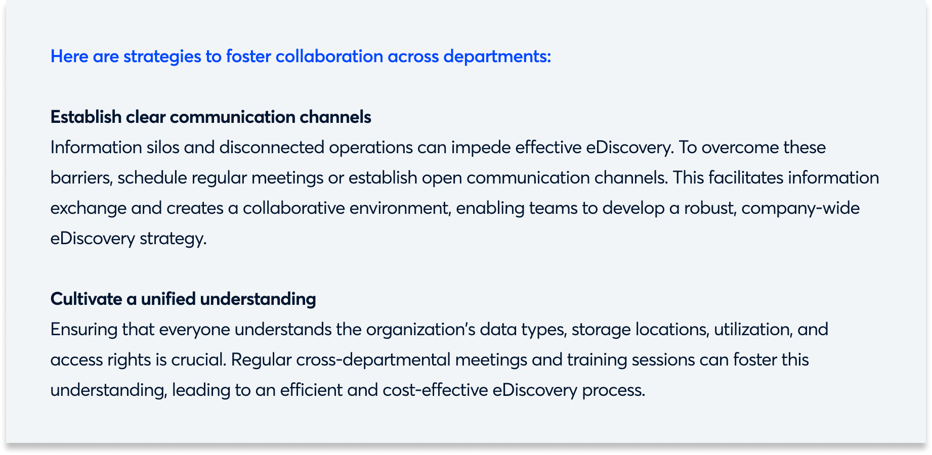 The complete guide to modern eDiscovery