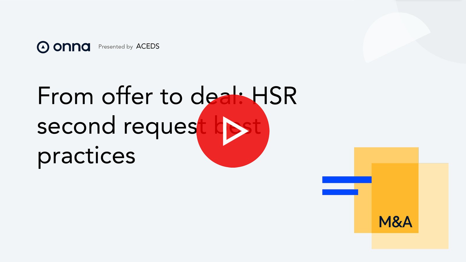 How to navigate HSR second requests - Onna