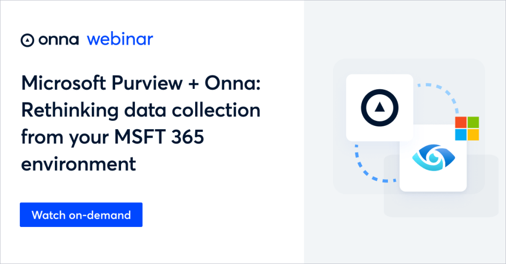Improve Teams governance with Microsoft Purview - Onna