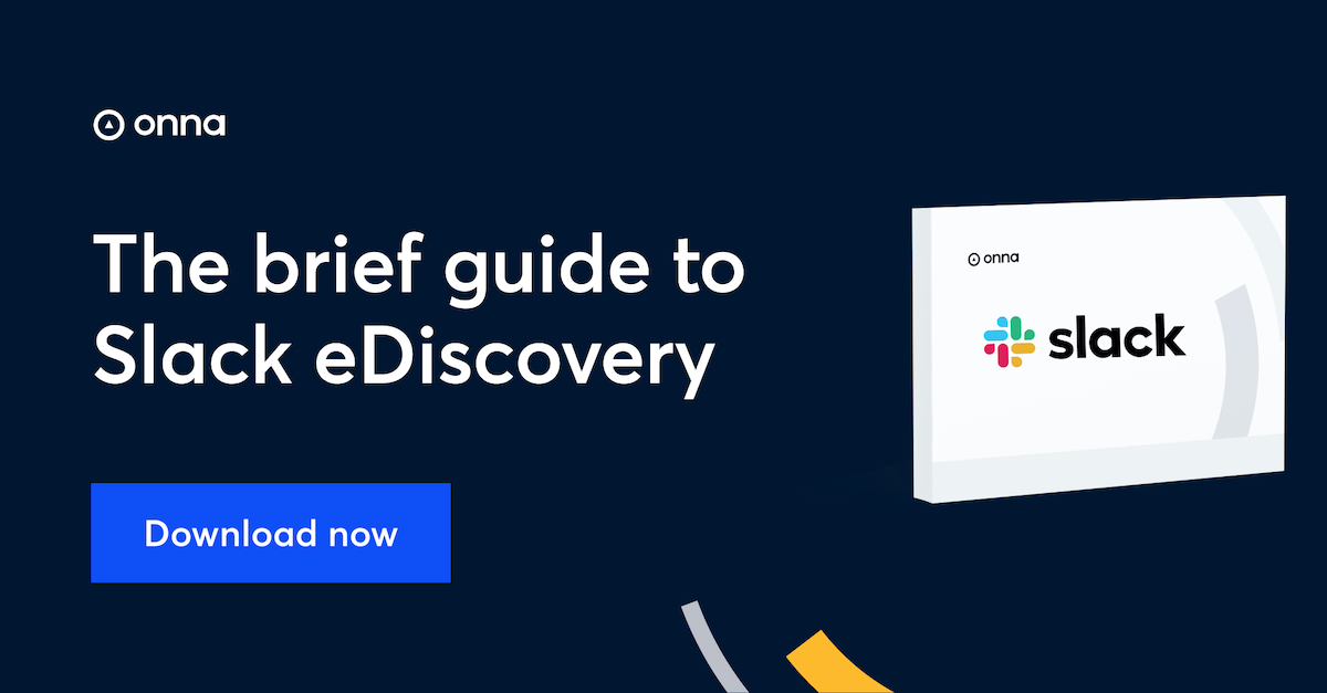 The beginner's guide to Slack eDiscovery